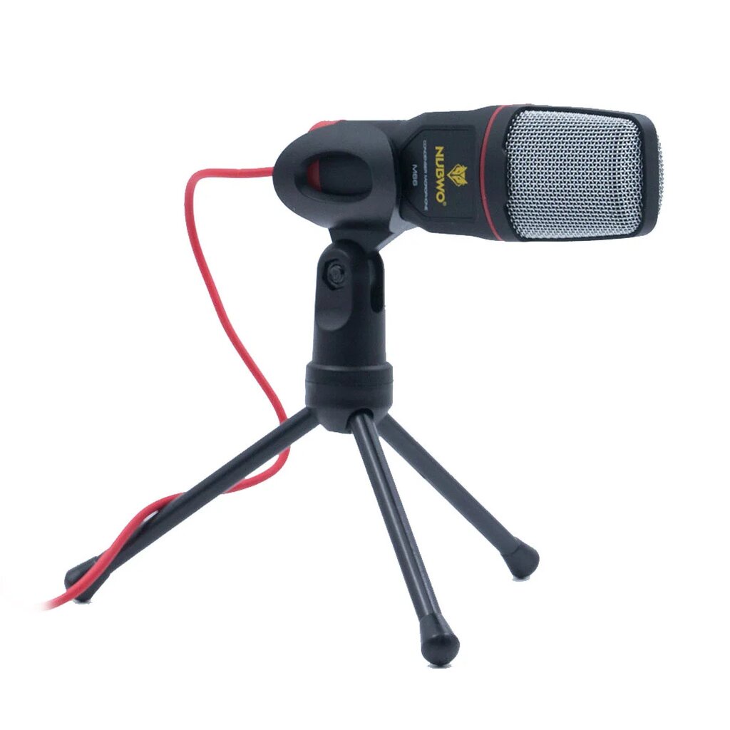 NUBWO M66 MICROPHONE (ไมโครโฟน) CONDENSER MICROPHONE (RED) รับประกัน 1 ...