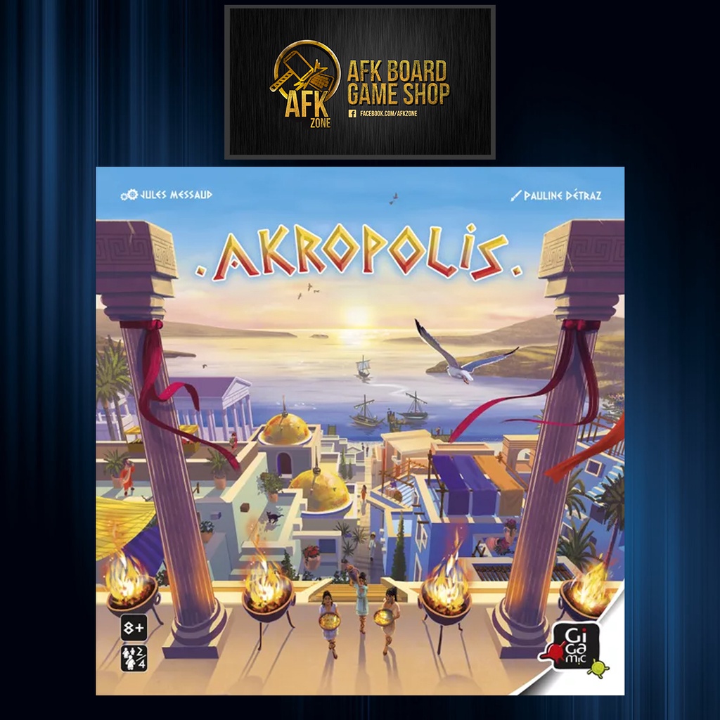 Akropolis ENG Edition - Board Game - บอร์ดเกม | Shopee Thailand