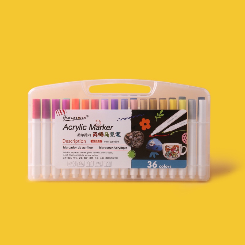 Rex TT Giorgione 48/24 color acrylic marker waterproof paint quick ...
