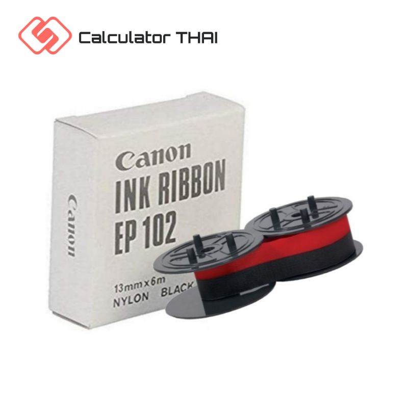 ผ้าหมึกเครื่องคิดเลข Canon EP-102Ink ribbon for* MP1211-LTSC * MP1411 ...