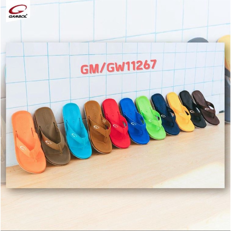 GAMBOL G67 แกมโบล รองเท้าแตะ หนีบ แฟชั่น เด็ก หญิง-ชาย GW11267 Size 33 ...