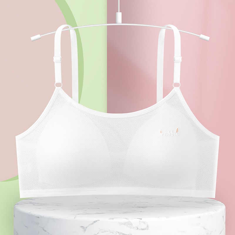 RS139เสื้อในเด็กฟองน้ำบางเย็บติดสายสลิงเล็กปรับได้ระบายอากาศนิ่มทั้งตัว#139 | Shopee Thailand