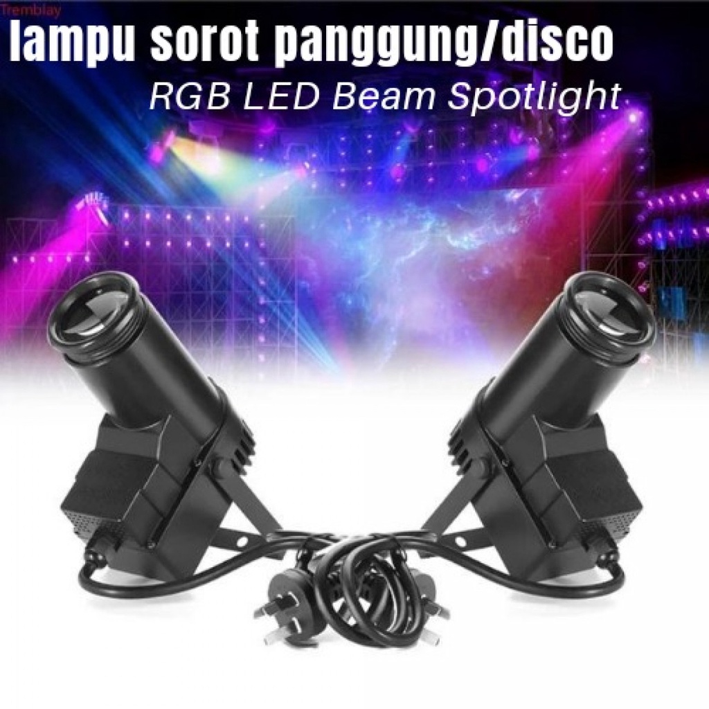Pinspot Stage Disco Spotlight RGB LED Beam Spotlight Party 10W | Shopee ...