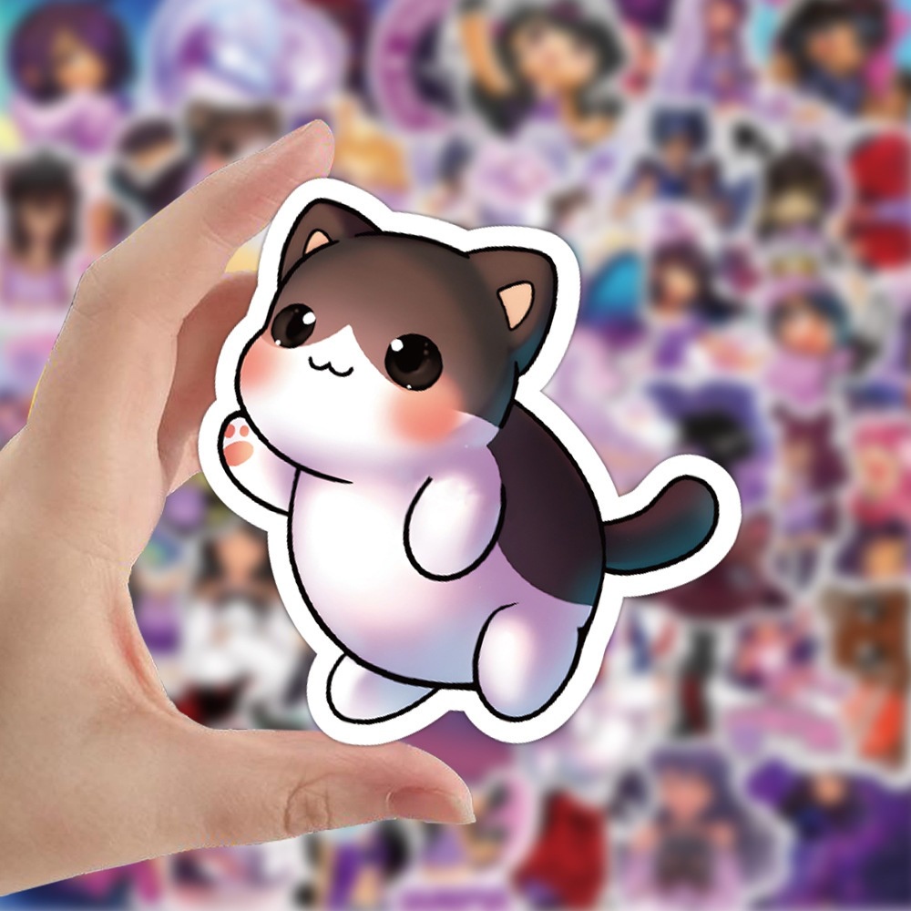 💥พร้อมส่ง💥Minecraft Aphmau Meow Meows game PS sticker สติกเกอร์กันน้ำ ...