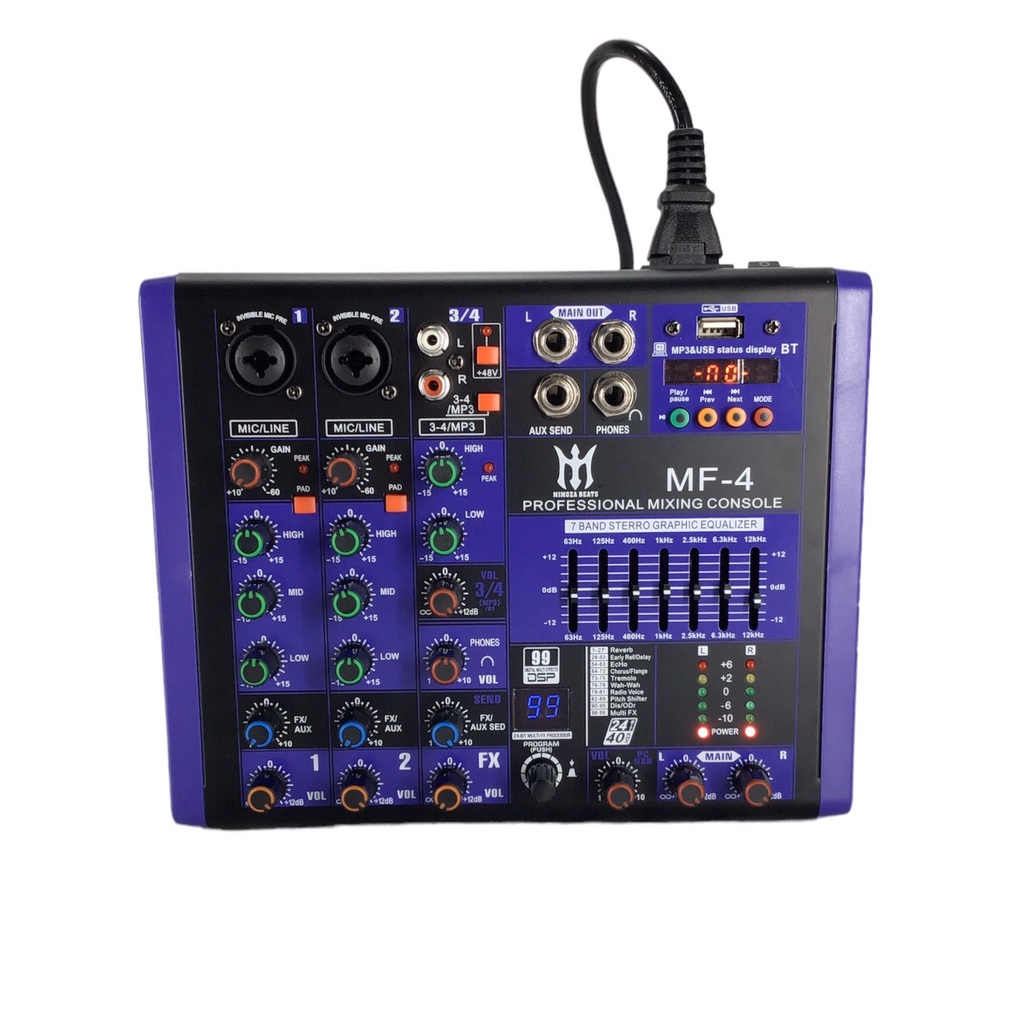 ฟรีค่าส่ง MIMOZA MF4 มิกซ์เซอร์ 4CH MF-4 MF 4 (สินค้าใหม่แกะกล่อง ศูนย์ ...