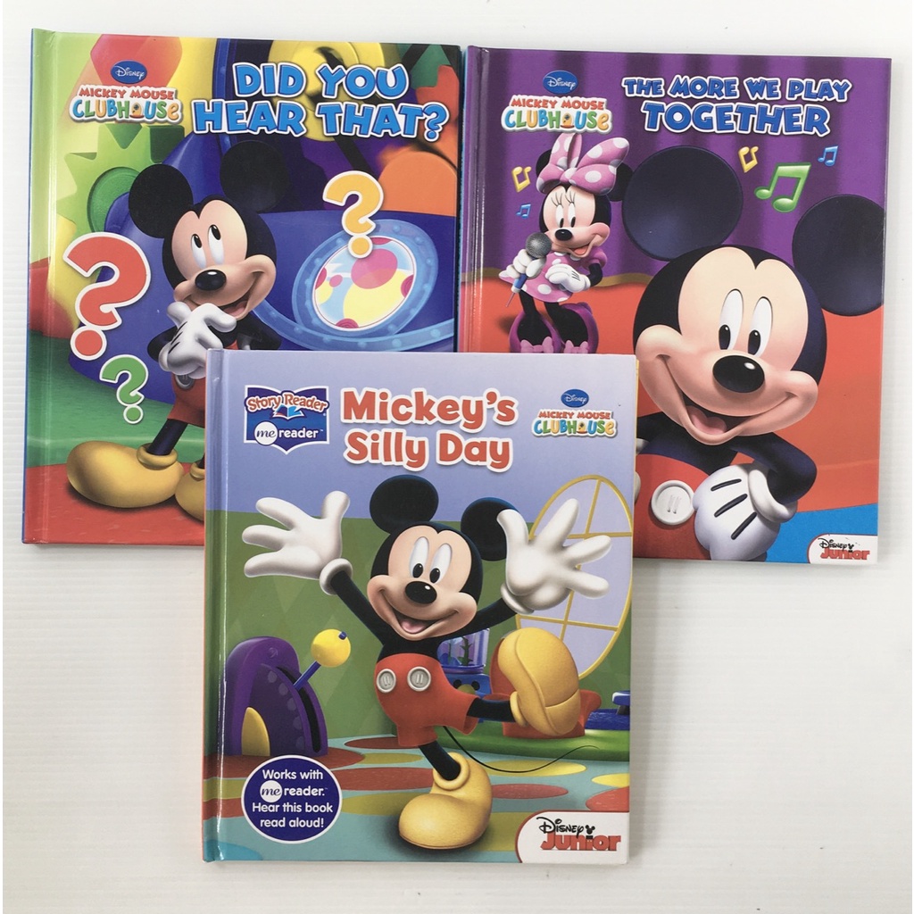 Mickey Mouse Clubhouse Hardback book หนังสือภาษาอังกฤษปกแข็งมือสอง ...