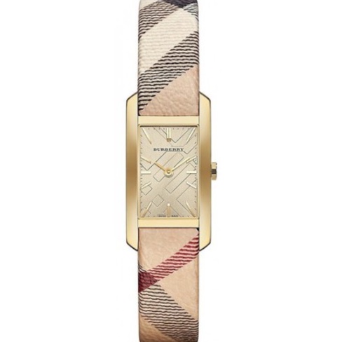 Burberry BU9509 Pioneer Gold Dial Gold Ion-plated Women's Watch ...