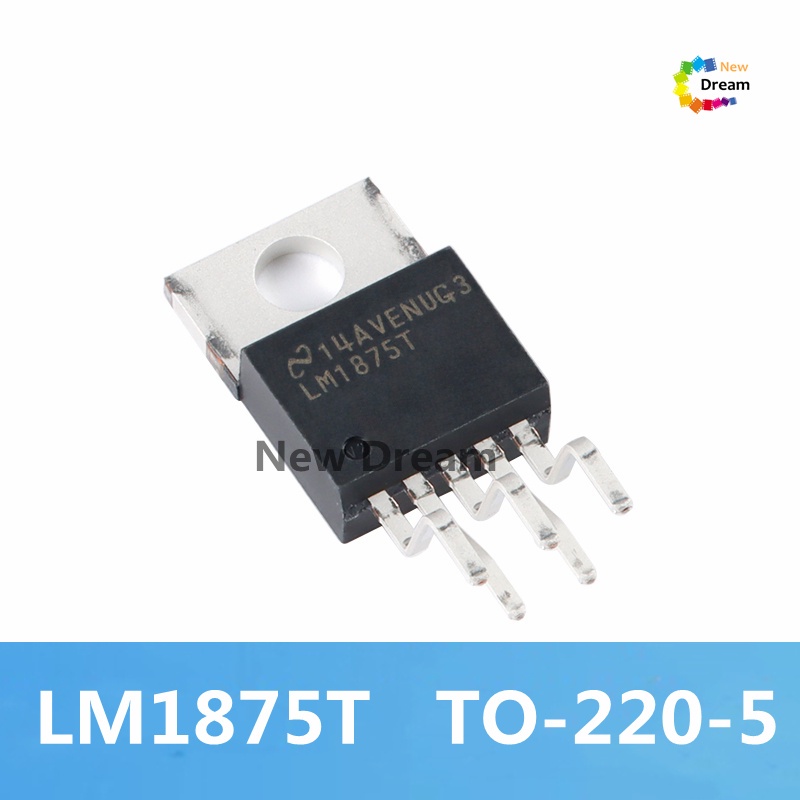 ใหม่ ของแท้ ชิพบอร์ดขยายเสียง IC LM1875T TO-220-5 20W LM1875 LM1875T NOPB 2 ชิ้น | Shopee Thailand