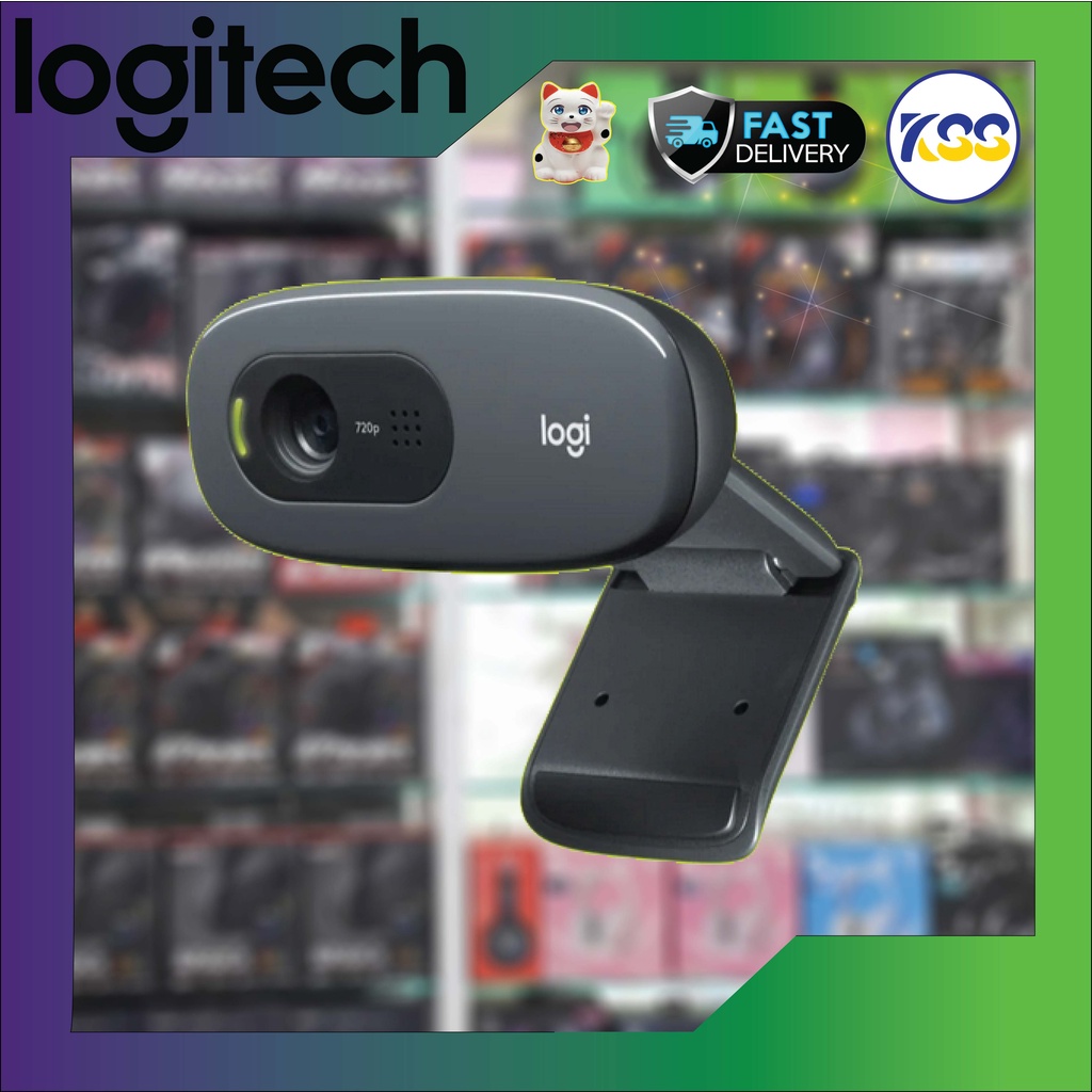 Logitech Webcam C270 กล้องเว็บแคมสำหรับการสนทนาผ่านทางวีดีโอ HD 720p ...