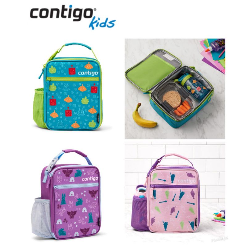Contigo Kids Insulated Lunch Box กระเป๋าใส่อาหาร ขนม ขวดน้ำรักษา ...