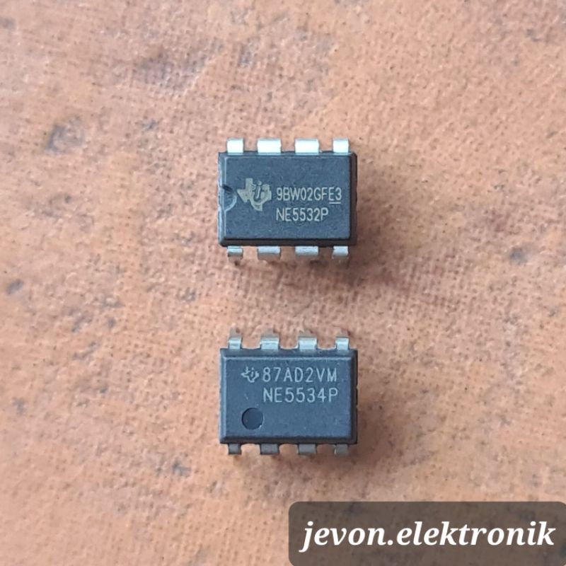 Ic ทรานซิสเตอร์ NE 5532 5534 P Original Dip 8 NE5532 NE5532P NE5534 NE5534P | Shopee Thailand