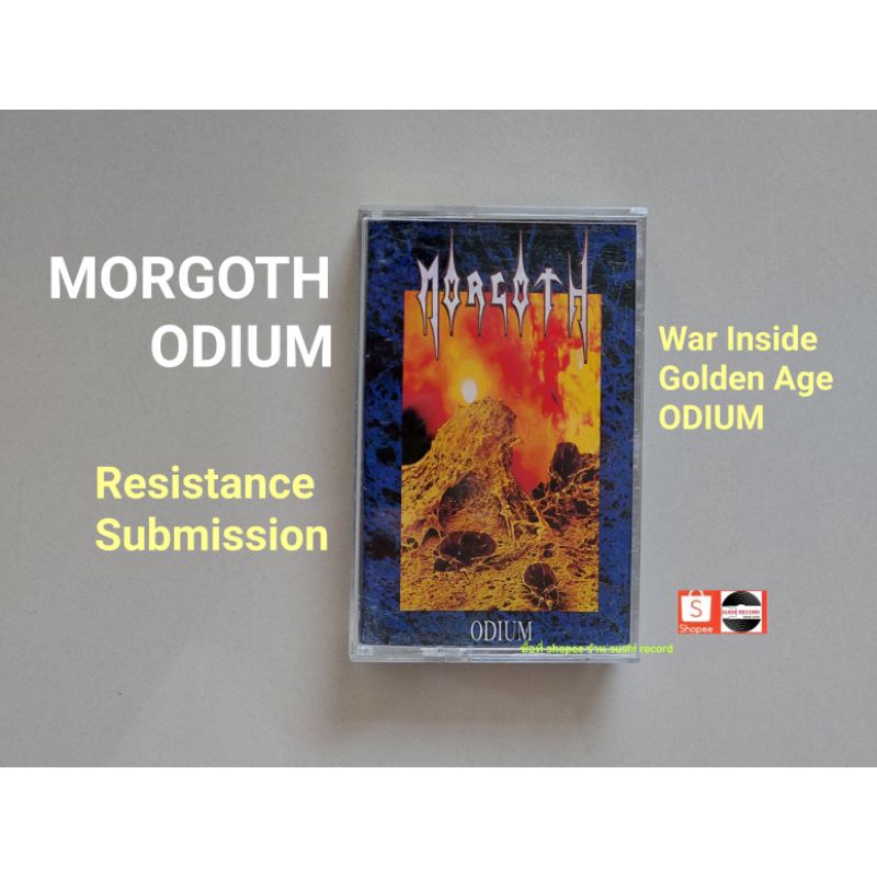 มือ2 MORGOTH เทปเพลง อัลบั้ม ODIUM (ลิขสิทธิ์แท้-แนว rock) . | Shopee ...