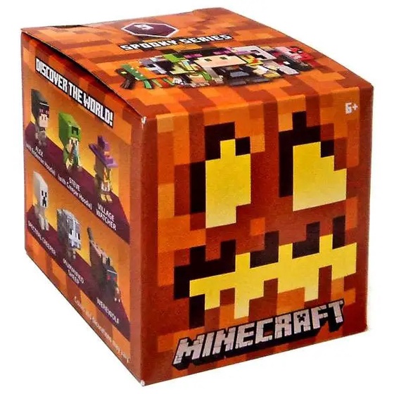 Minecraft Spooky (Halloween) Series9 Mini Figure Mystery ตุ๊กตามายคราฟ ...