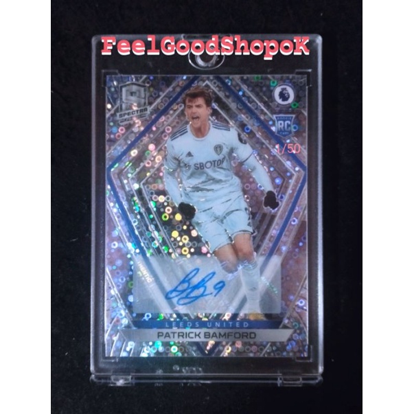 การ์ดลายเซ็นต์ Panini 2022 /ลายเซ็นต์/Patrick Bamford | Shopee Thailand