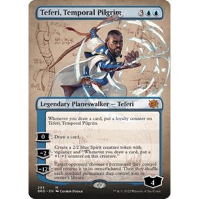 Teferi, Temporal Pilgrim การ์ด Magic The Gathering ของแท้ จากชุด The ...