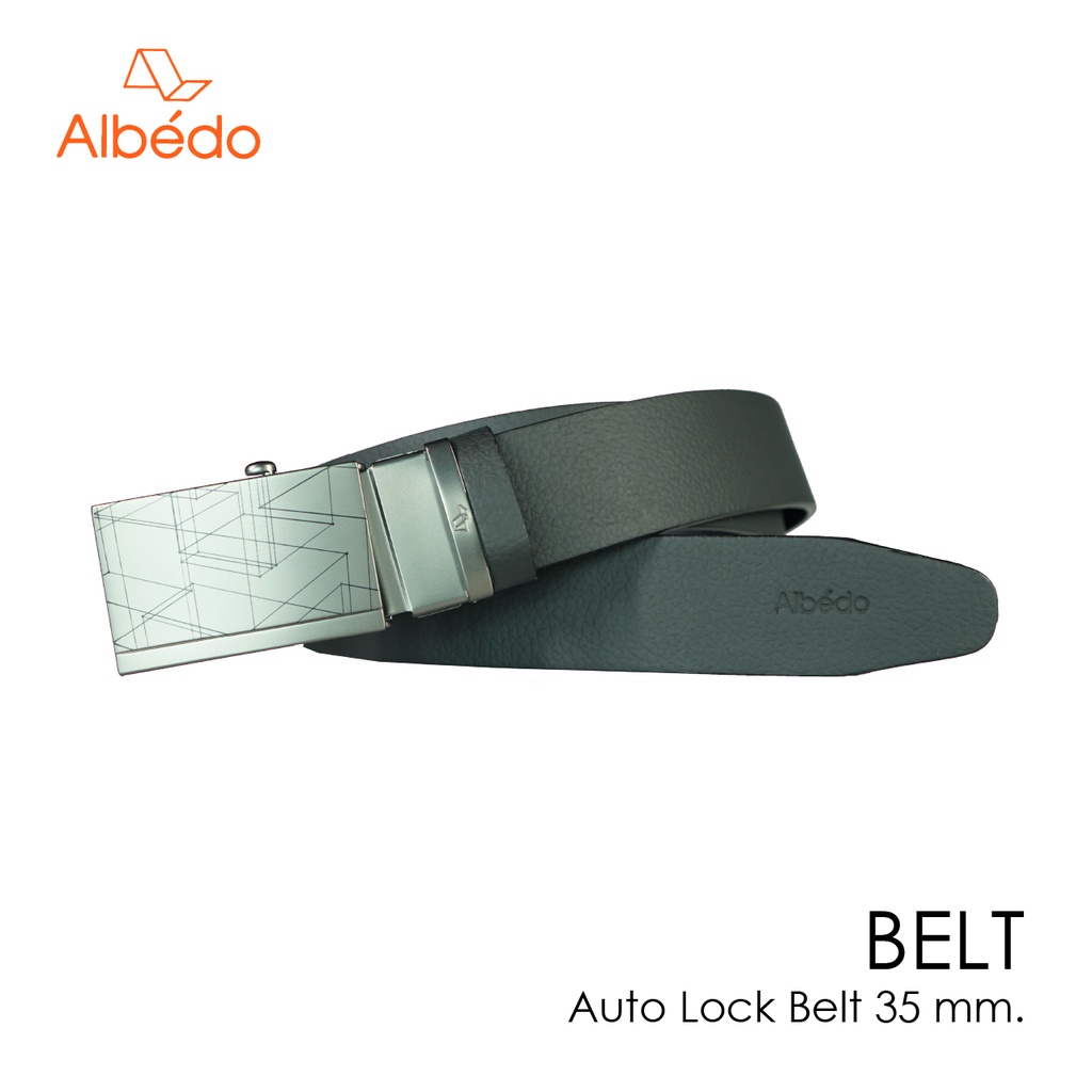 [Albedo] AUTO LOCK BELT 35 MM. เข็มขัดหัวออโต้ล็อค/เข็มขัดผู้ชาย/เข็ม ...
