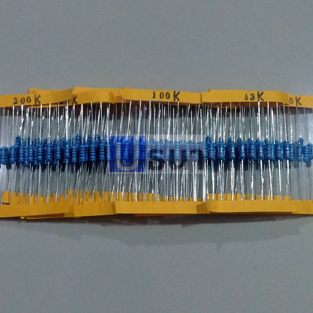 (5 ตัว) ตัว R ตัวต้านทาน 1/2W ขนาด 1K ถึง 91K รีซิสเตอร์ Resistor ฟิล์ม ...