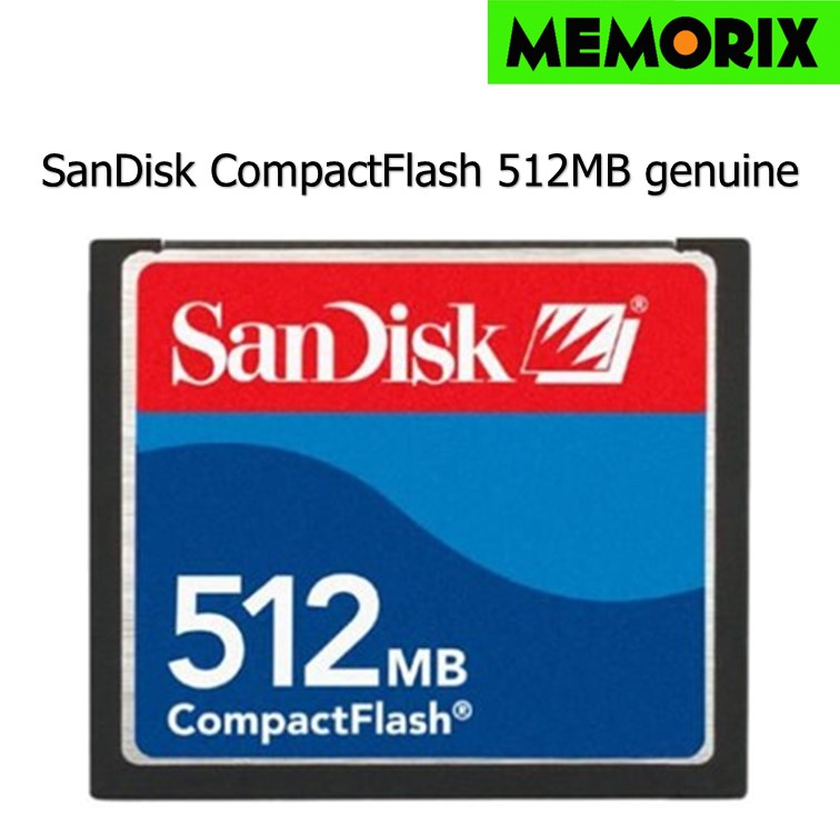 SanDisk CompactFlash 512MB genuine original | Shopee Thailand