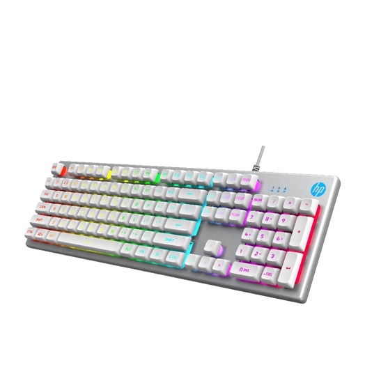 คีย์บอร์ดเกมมิ่ง - HP K500F - Keyboard Membrane Gaming 104 Key | Shopee ...