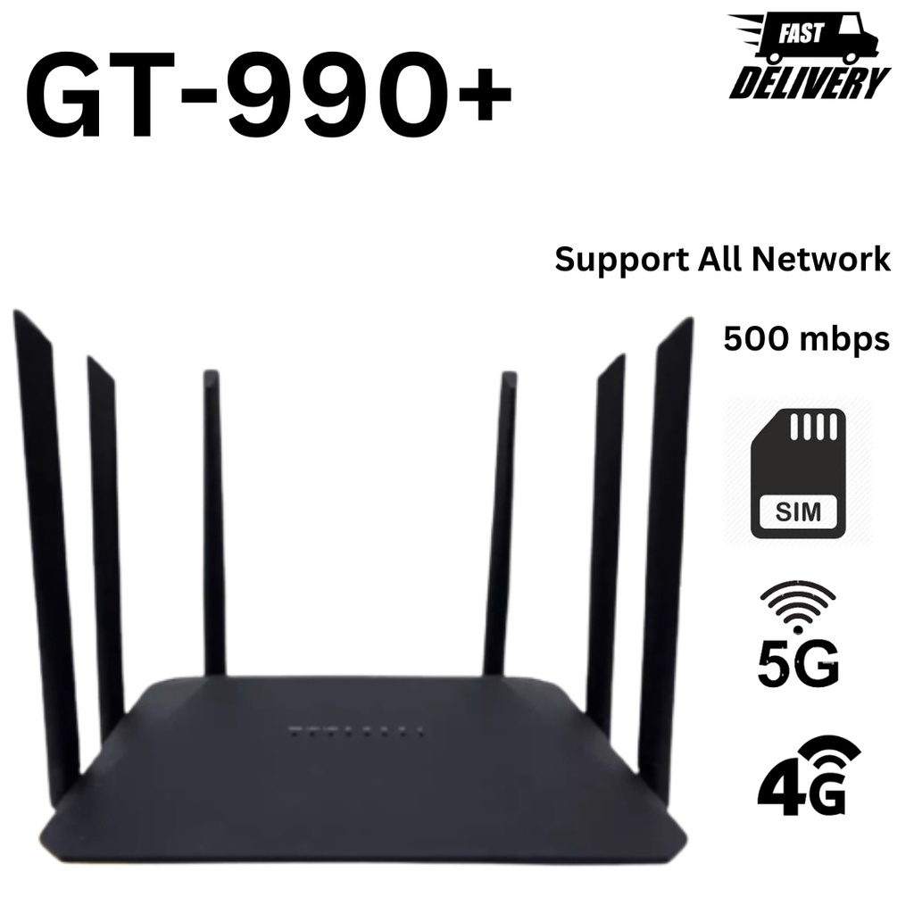 เราเตอร์ 4G HOTSPOT ROUTER ใหม่ รุ่น GT990+ โมเดม เราเตอร์ Modified ...