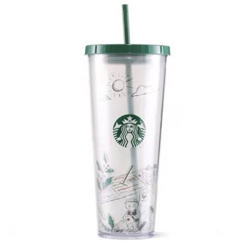 แก้วน้ำสองชั้น STARBUCKS ความจุ 710 ML | Shopee Thailand