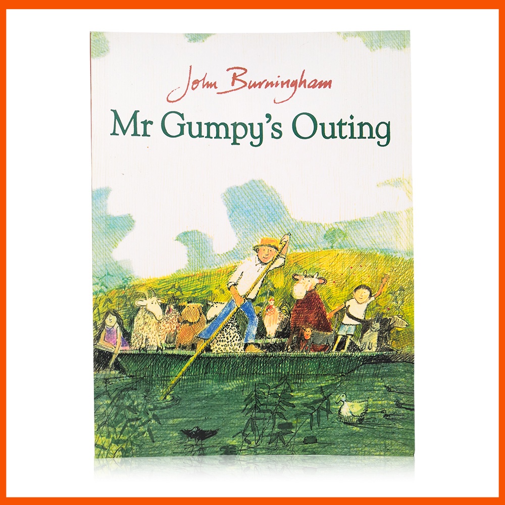หนังสือภาพภาษาอังกฤษ Mr Gumpy's Outing เสริมการศึกษา สําหรับเด็ก ...