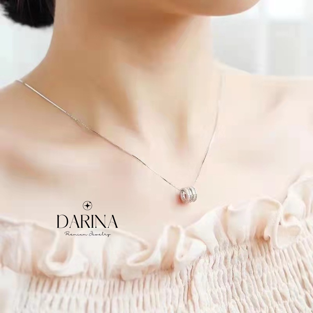 Bella Necklace สร้อยคอ Darina Jewelry DRN0008 พร้อมกล่องเครื่องประดับ เขียนการ์ดได้ | Shopee ...