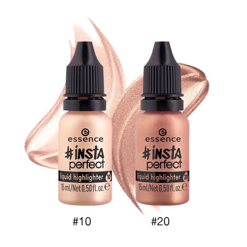 ของแท้/พร้อมส่ง Essence Insta Perfect Liquid Highlighter 15ml. ไฮไลท์ ...
