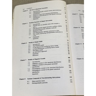 หนังสือมือสอง introductory Statistical Mechanics by david s.betts and ...