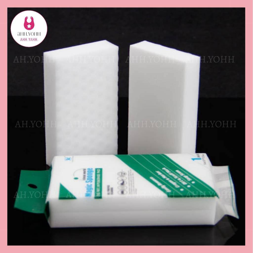 AHH.YOHH ฟองน้ำอเนกประสงค์ (1 ชิ้น) ฟองน้ำนาโน ขนาดใหญ่พิเศษ | Shopee ...