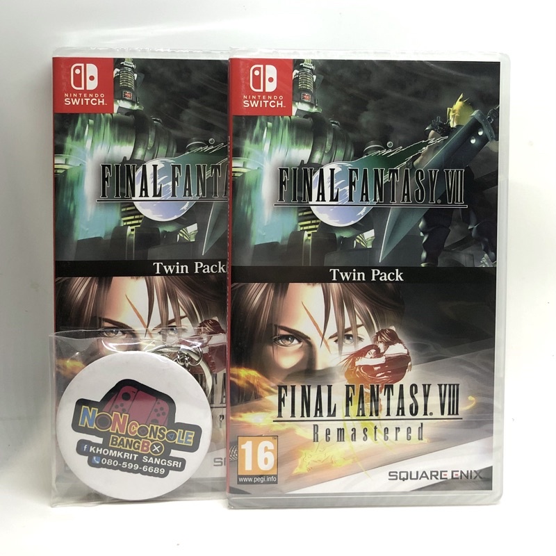 [ส่ง10/7] [มือ1] FINAL FANTASY VII & FINAL FANTASY VIII REMASTERED ...