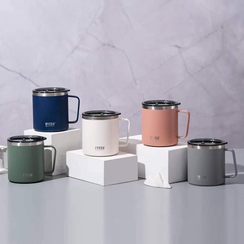 แก้วกาแฟ TEYSO ขนาด 400 ml. มีให้เลือก 5 สี | Shopee Thailand