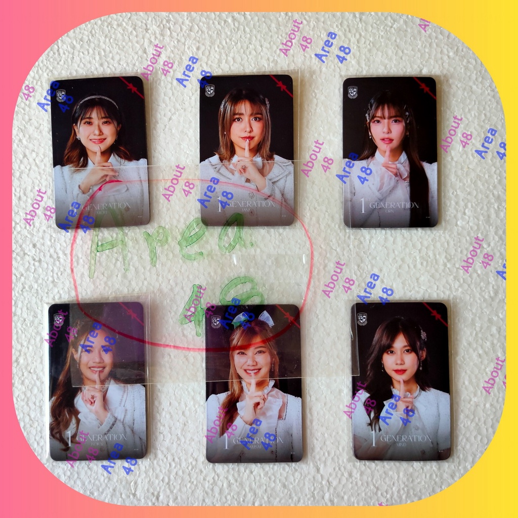 Magnet Jiwaru DAYS รุ่น1 BNK48 อร เจน มิโอริ มายด์ น้ำใส ก่อน Bnk ที่ ...