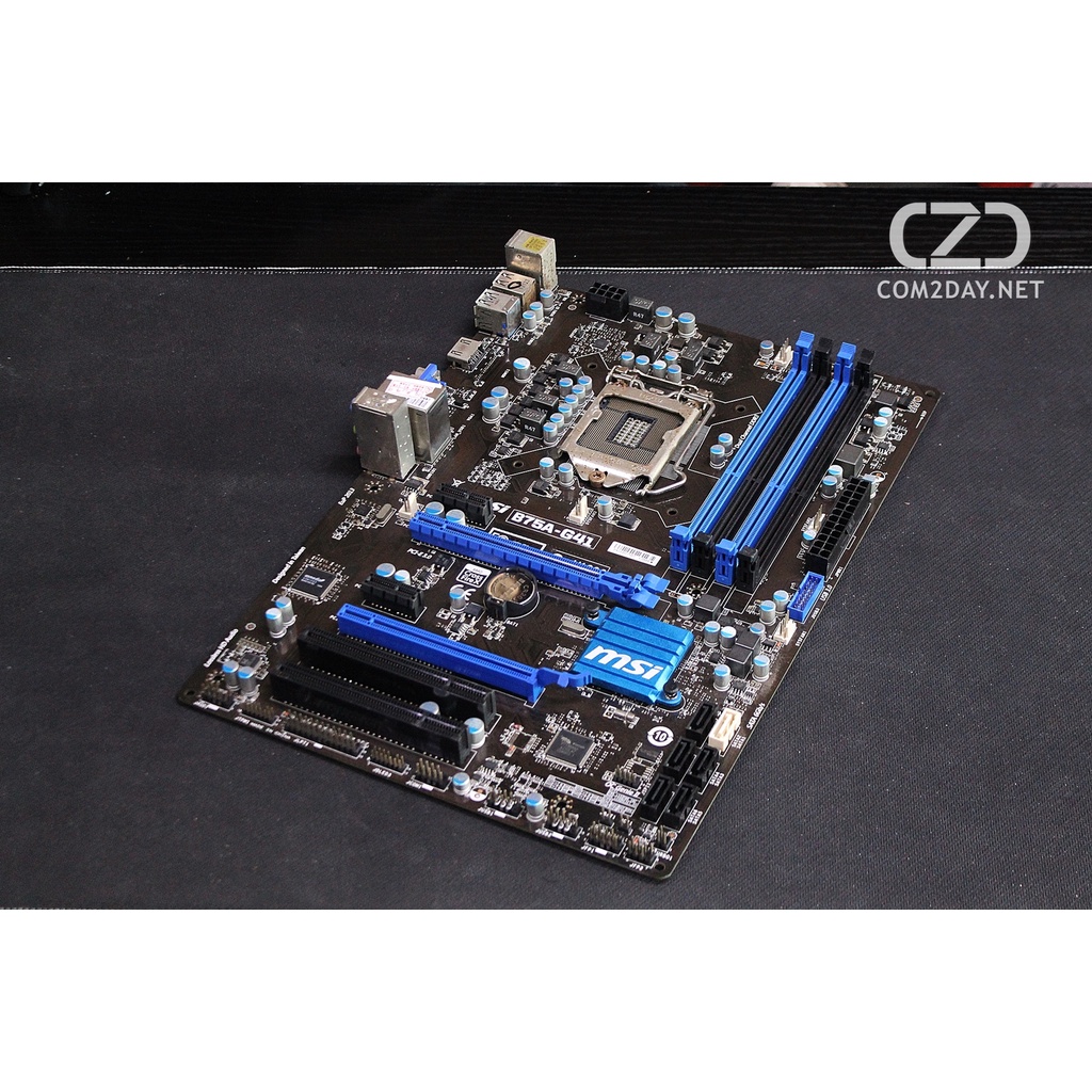 [1155] MSI B75A-G41/G43 ใส่ gen2/gen3 มือสอง สภาพดี ประกันนาน พร้อมส่ง | Shopee Thailand