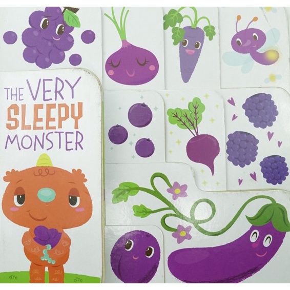 The Very Sleepy Monster หนังสือเด็ก ภาษาอังกฤษ บอร์ดบุ๊ค Board book ...