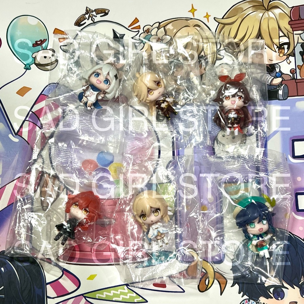 [ พร้อมส่ง / Official ] แยกตัว : ครบเซ็ต Genshin Impact gachapon mini ...