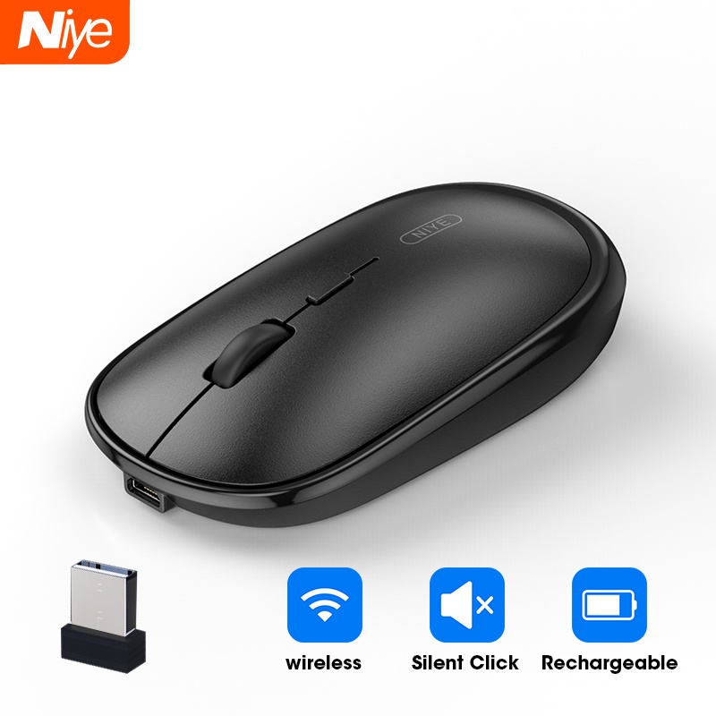 ไร้สาย SM900 มีแบตในตัว ไม่ใช้ถ่าน เม้าส์ Wireless Mouse 2.4G เมาส์ USB ...