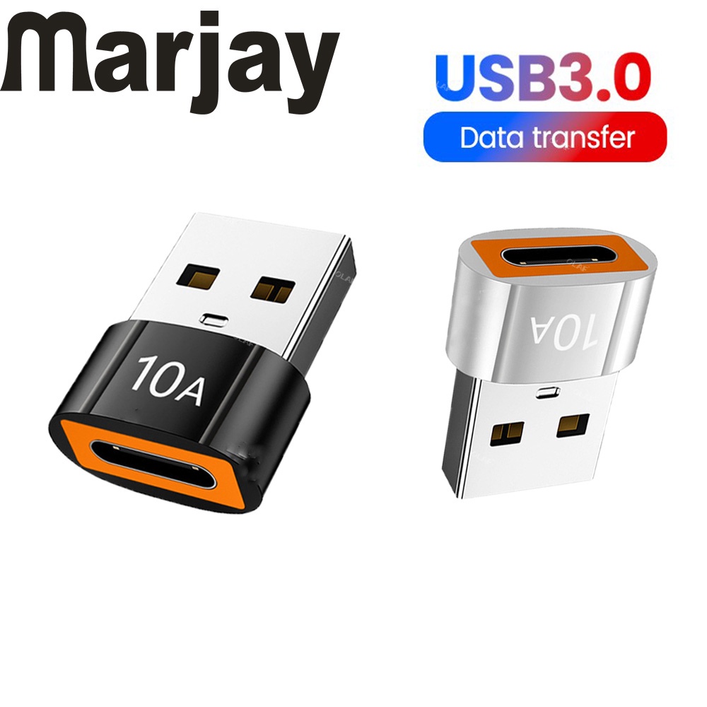 Marjay 10A Type C Female To USB A Male OTG อะแดปเตอร์แปลง USB-C ...