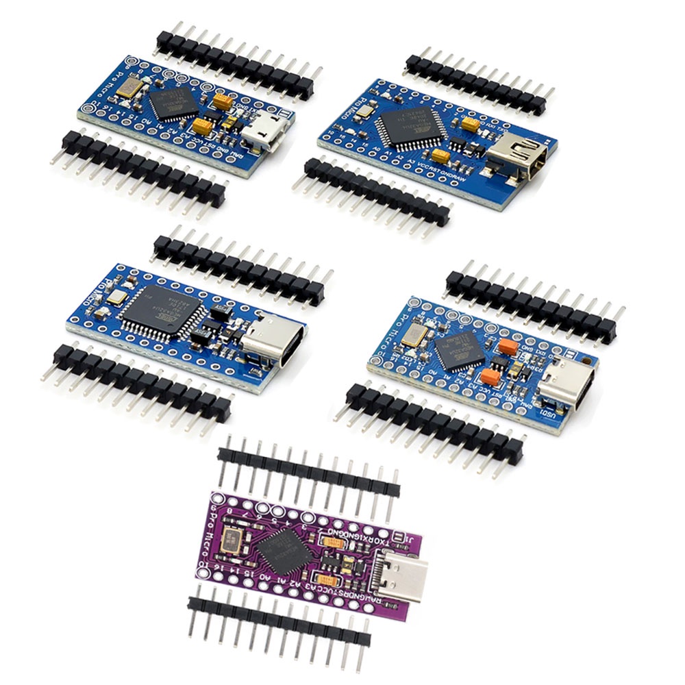 Micro บอร์ดโมดูลควบคุมไมโคร USB ATMEGA32U4 5V 16MHz สําหรับ Arduino ...