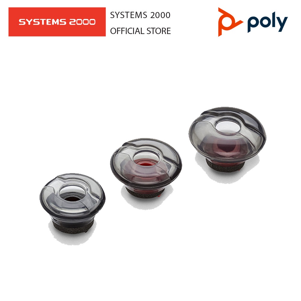 POLY VOYAGER 5200 EAR TIP SIZE SMALL WITH FOAM COVER | Shopee Thailand