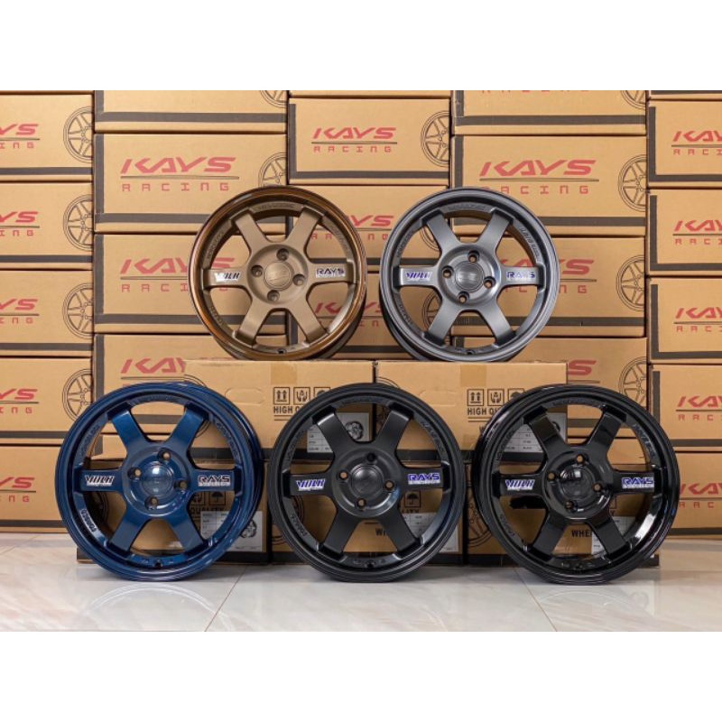 ล้อแม๊ค TE37 ขอบ15" 4/100 สินค้าเป็นราคาต่อวง | Shopee Thailand