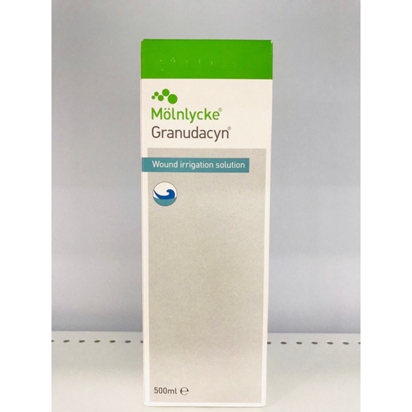 Granudacyn Wound irrigation Solution 250 หรือ 500 ml สำหรับล้างแผล ทำ ...