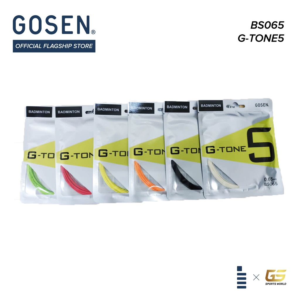 สายแบดมินตัน GOSEN G-Tone 5 | Shopee Thailand