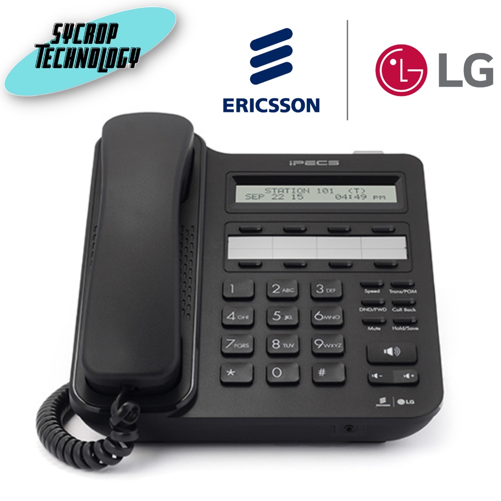 เครื่องโทรศัพท์ ดิจิตอล Ericsson-LG รุ่น iPECS LDP-9208D 8 Button LCD ...