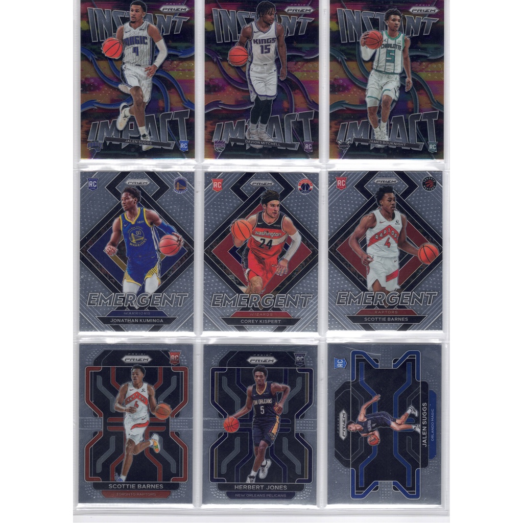 [Panini Prizm] 2021-22 NBA Basketball RC (Base) Single Cards Update 30 ...