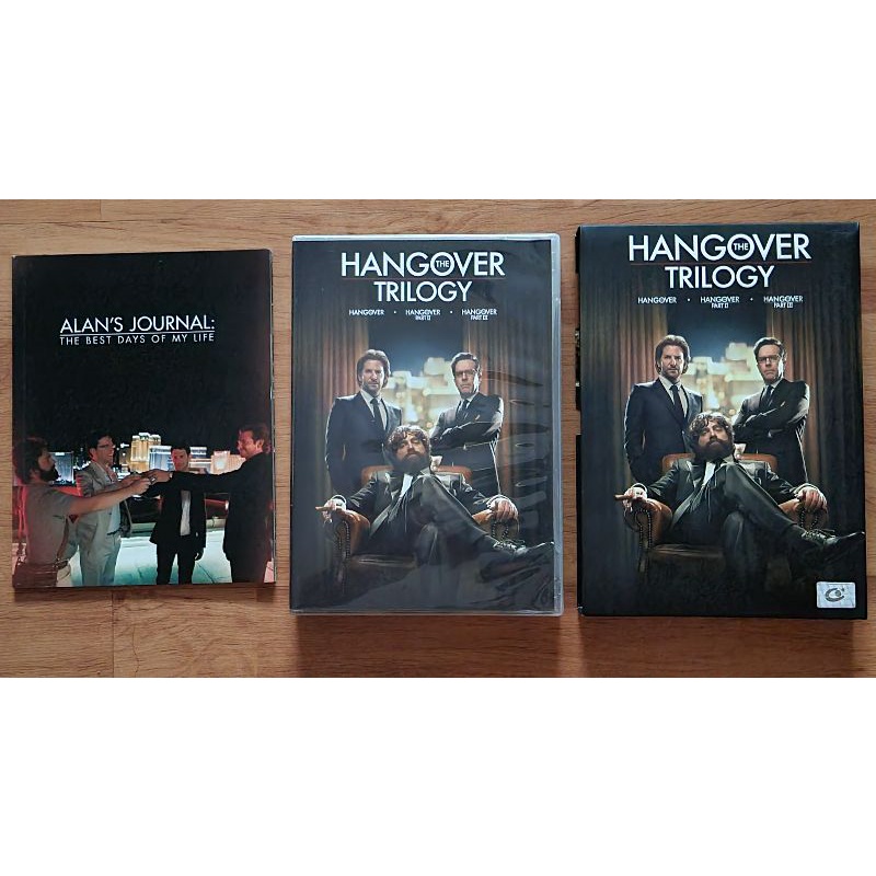 DVD Box set The Hangover Trilogy 3 discs | Shopee Thailand