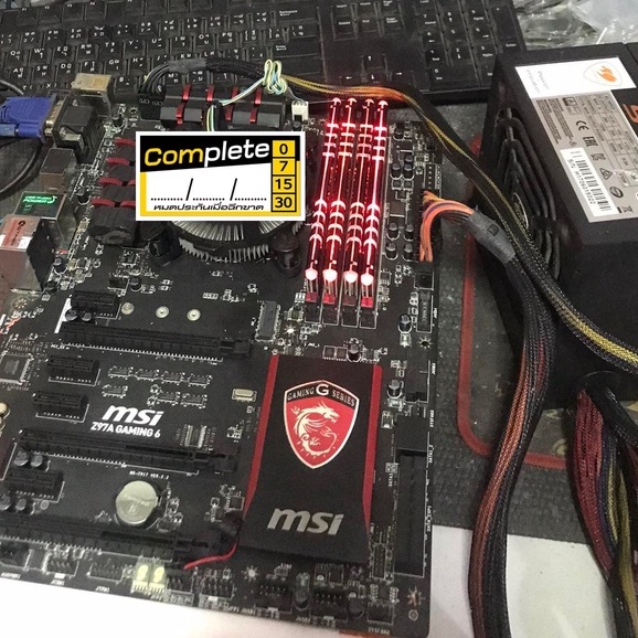 RAM(แรมพีซี/PC)/AVEXIR/DDR3-4+4+4+4=16GB/Bus1600/RED(ไฟสีแดง) | Shopee ...