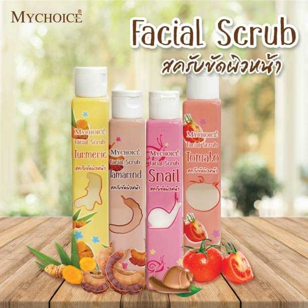 MYCHOICE Facial Scrub | Shopee Thailand