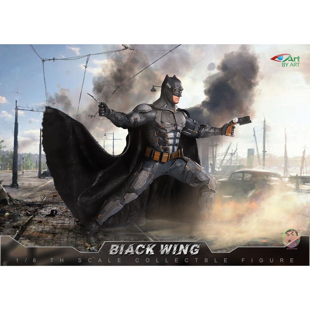 BY-ART BY-017 1/6 BLACK WING Batman Action Figure | Shopee Thailand