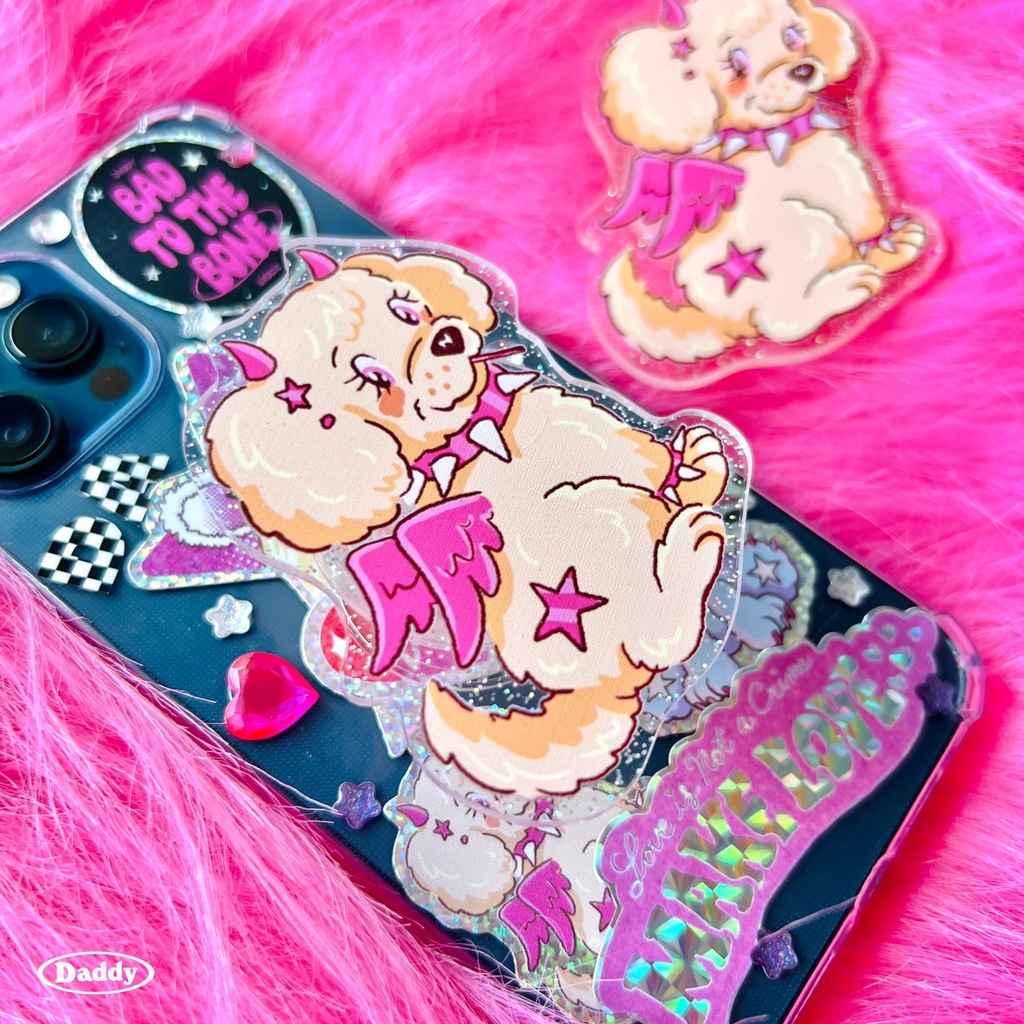 DADDY | Baddie Acrylic Grip Tok กริ๊บต๊อกอะคริลิค 6 แบบ สุดน่ารัก ...